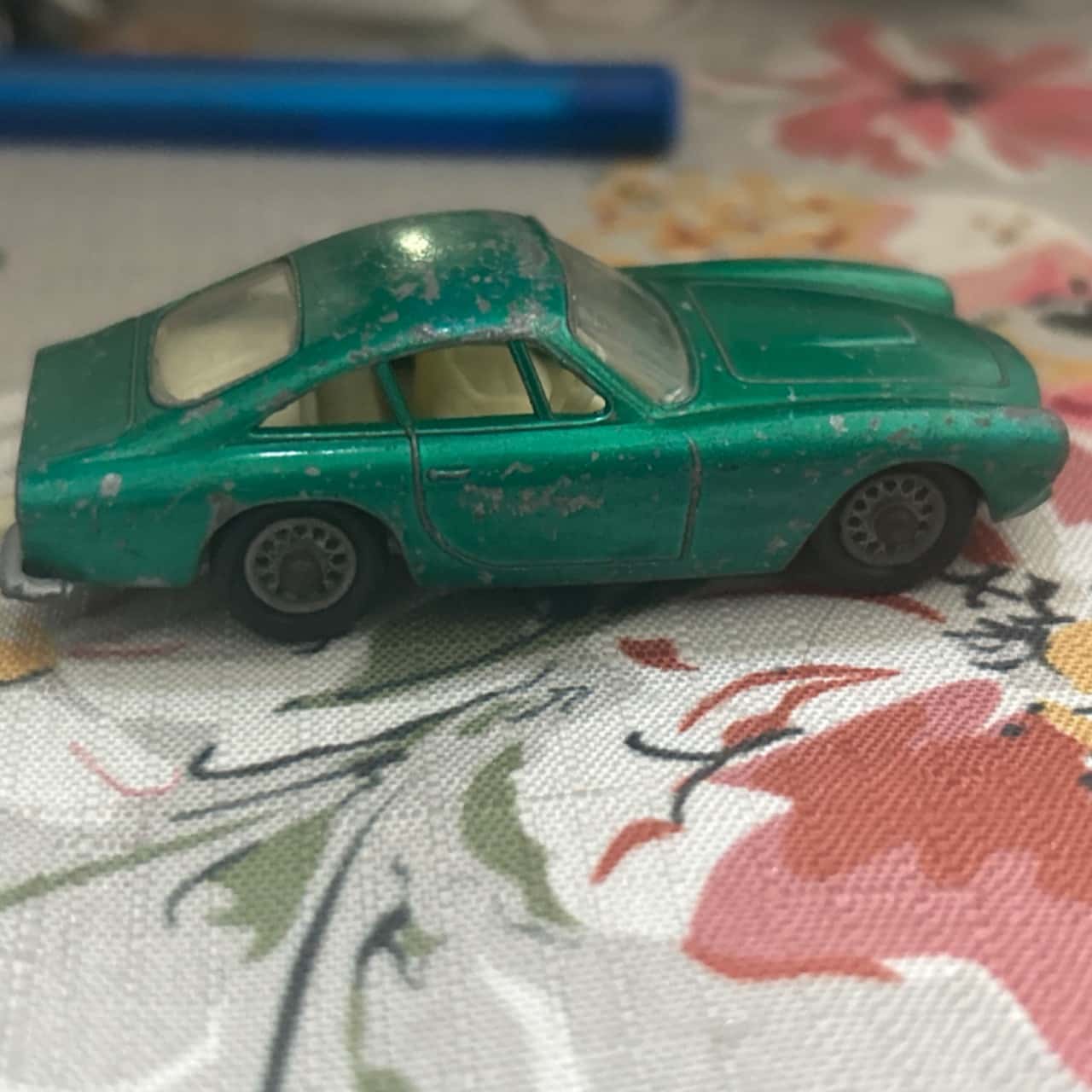 Vintage Matchbox Lesney Ferrari Berlinetta Jade Green (b23)