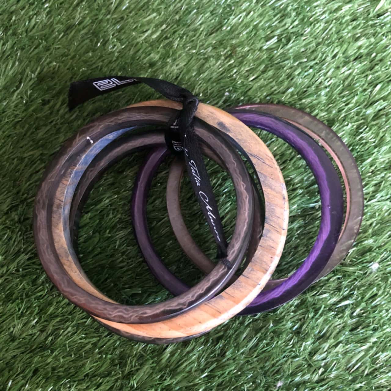 Talia Munro Purple Tones Bangle Set (4 Pce)(s)