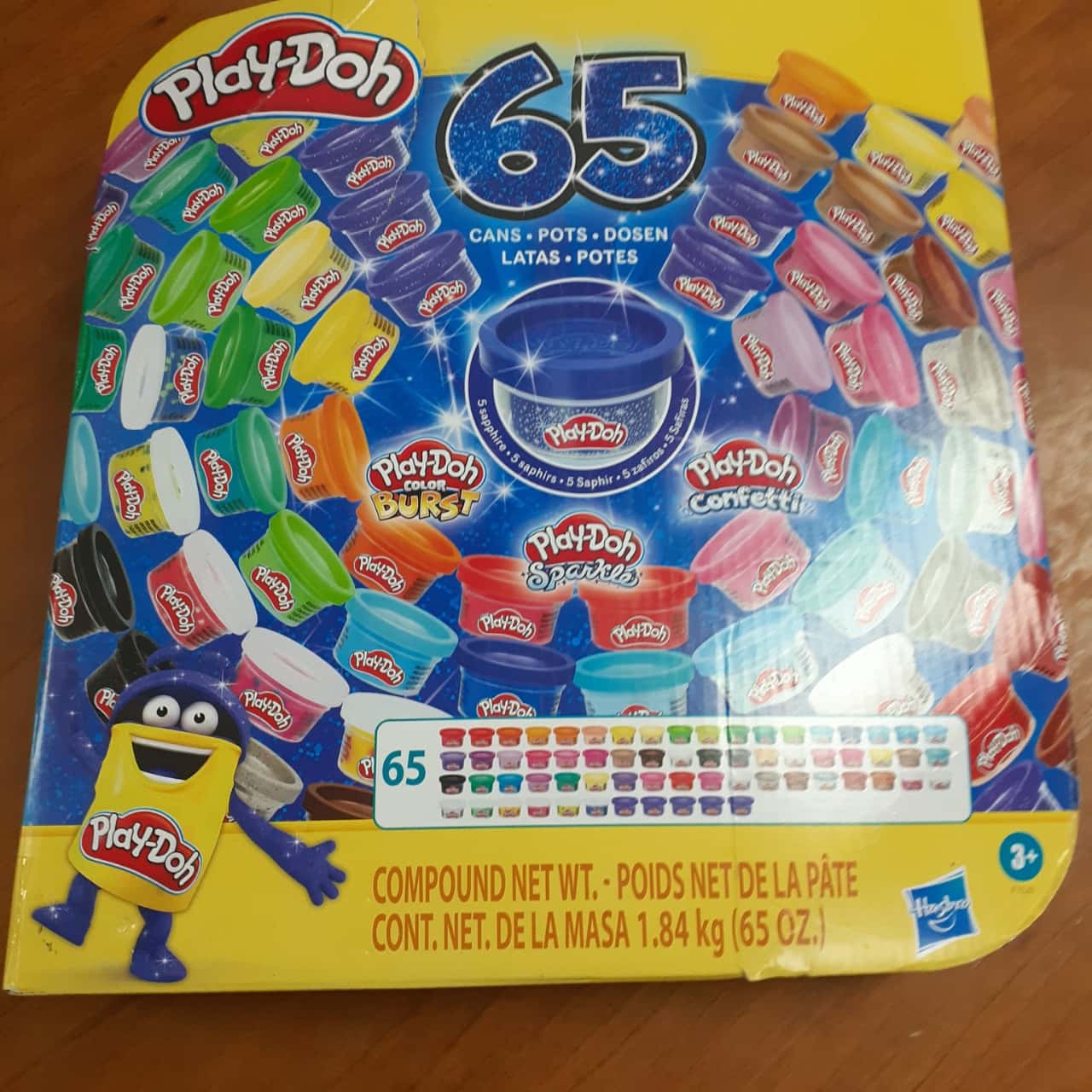 play-doh 65 CANS(s)