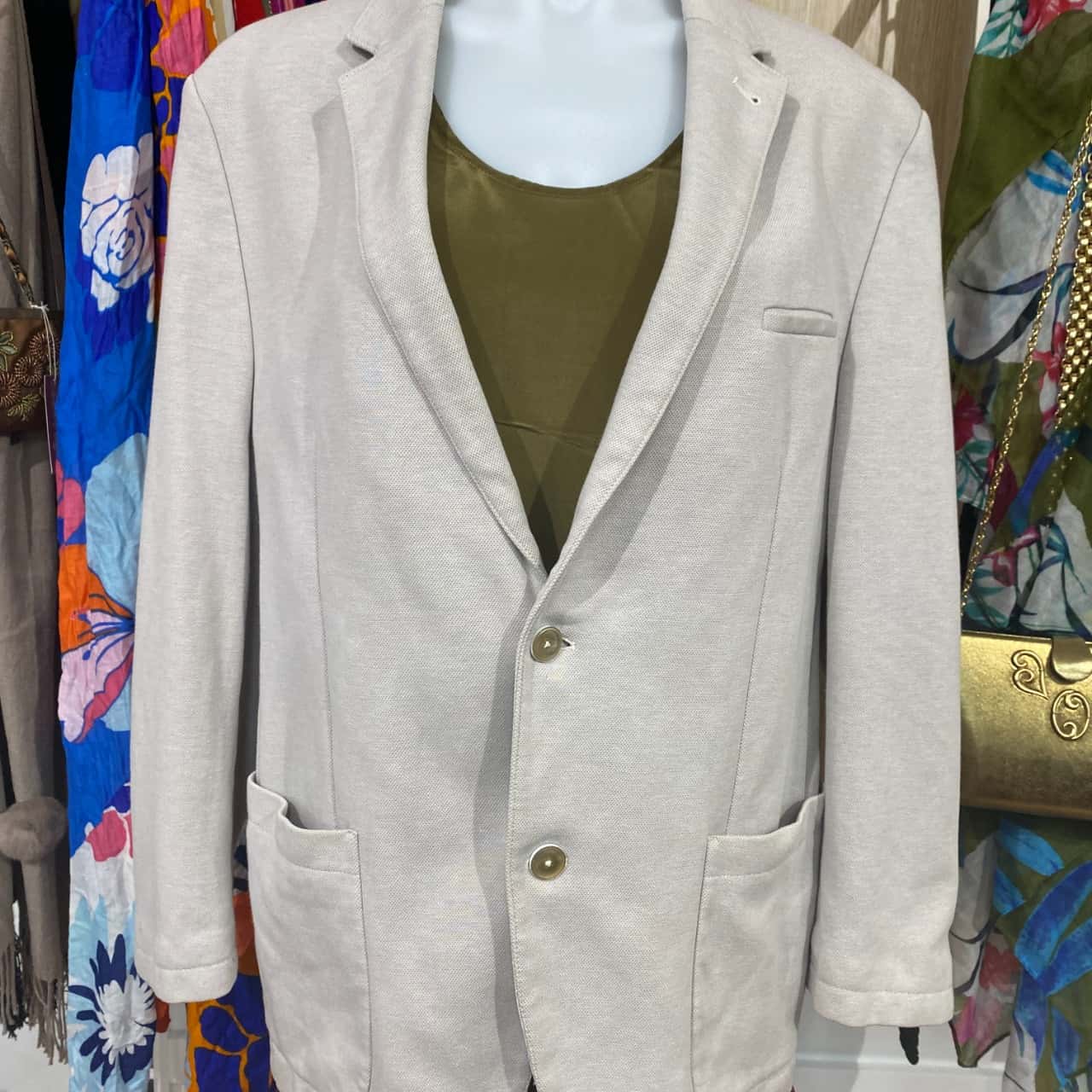 bugatti Mens Size L Blazer/Jacket/waist coat Beige (s)