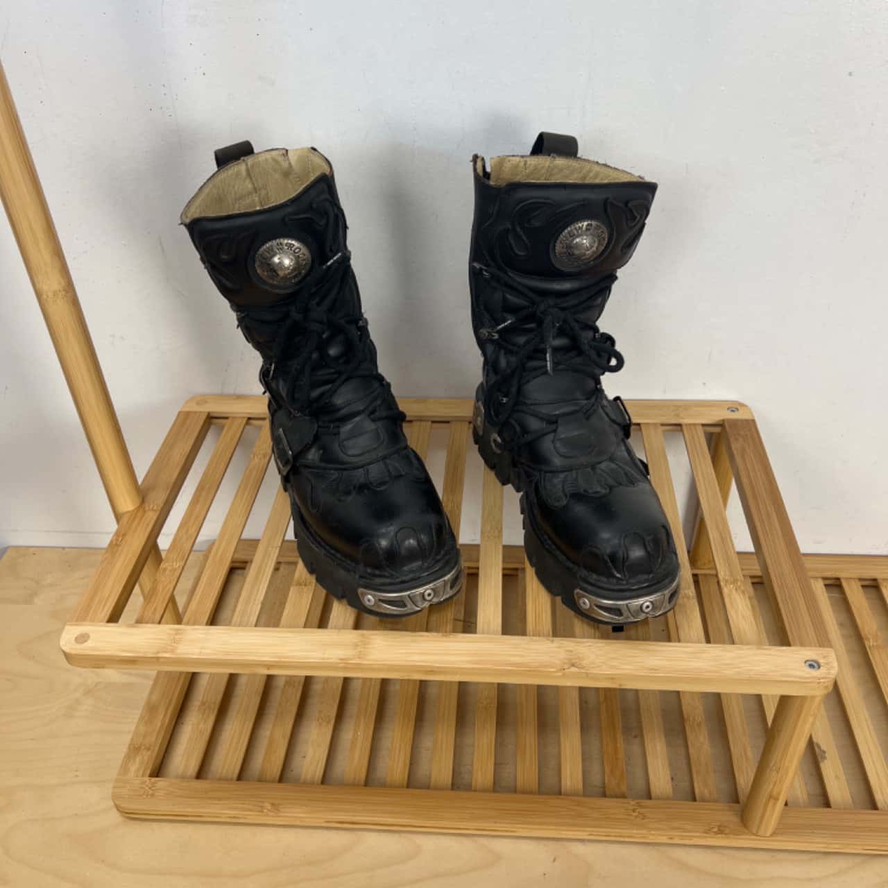 New Rock Size 42 Black boots (s)