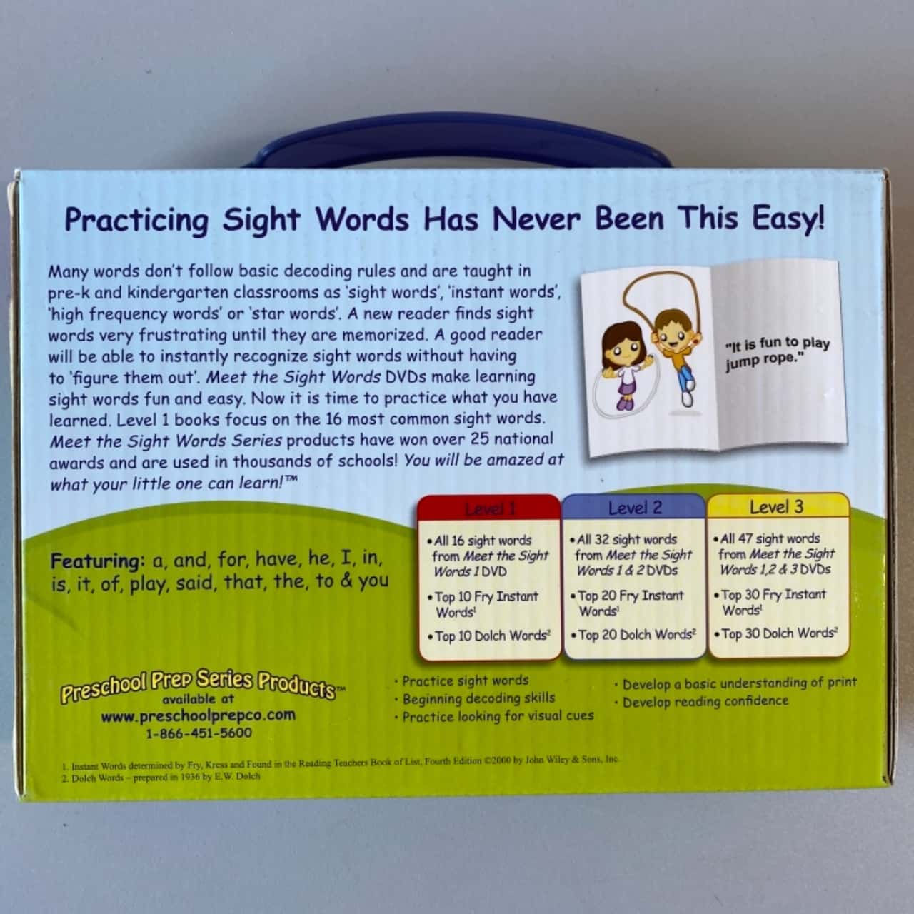 Kathy Oxley Meet The Sight Words Series Level 1 - New In Box(s)