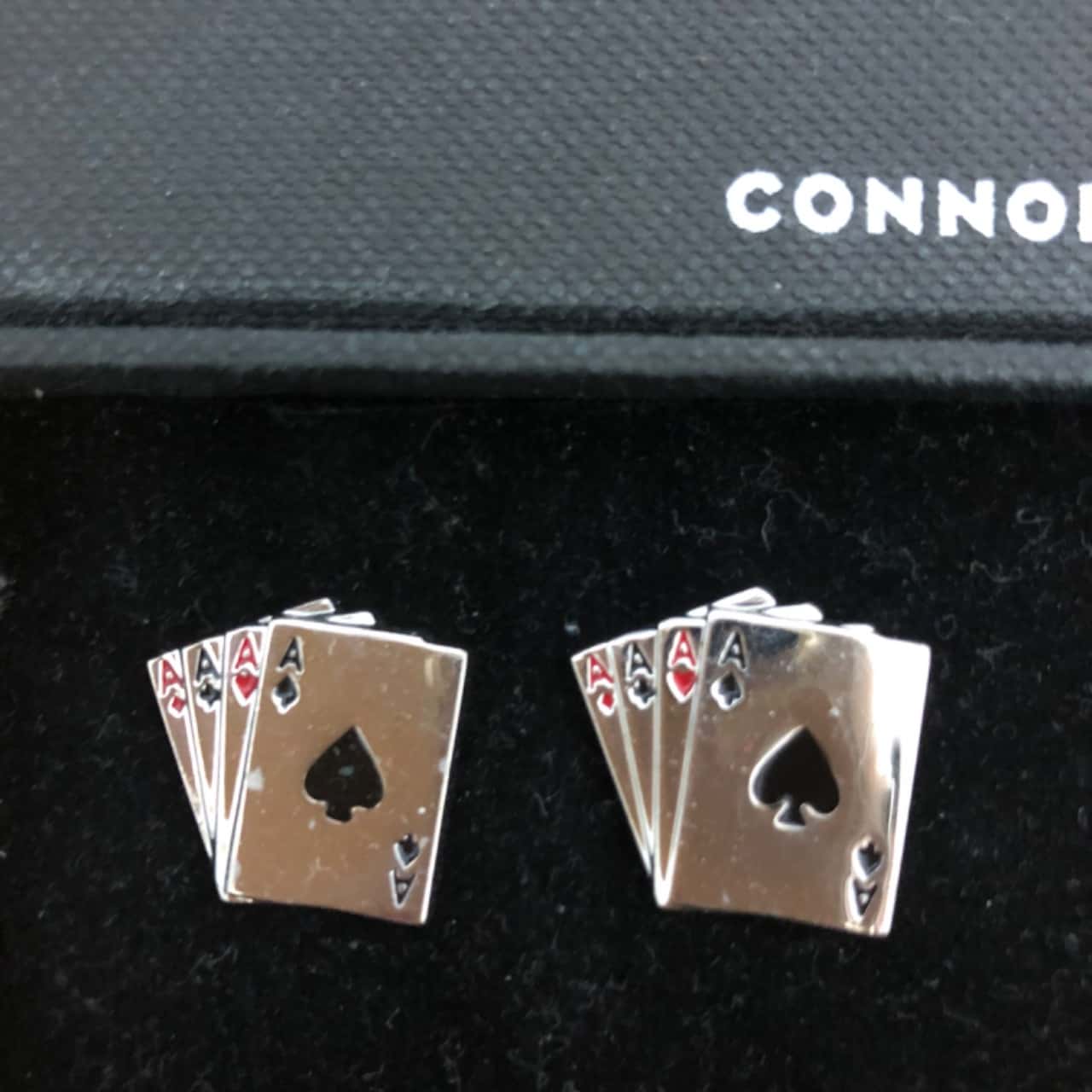 Novelty deck of cards cufflinks(s)