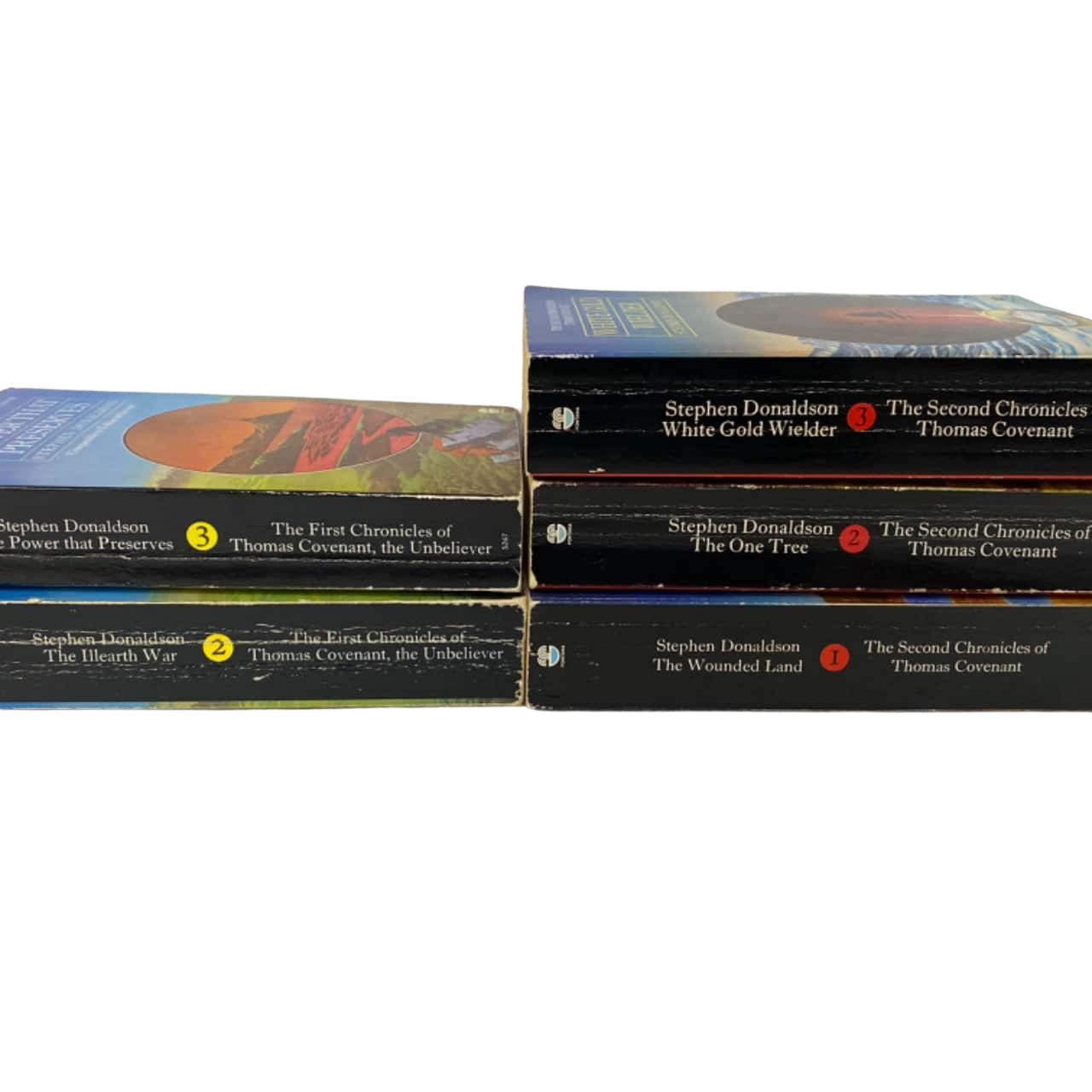 Stephen Donaldson Chronicles of Thomas Covenant x 5(s)
