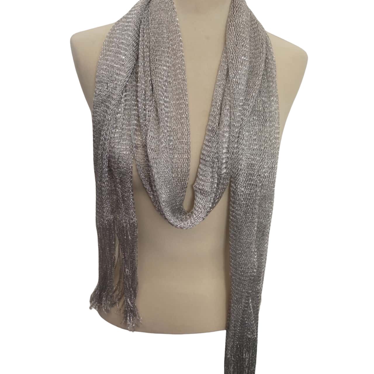 Silver scarf(s) - Used Very Good | Salvos Stores