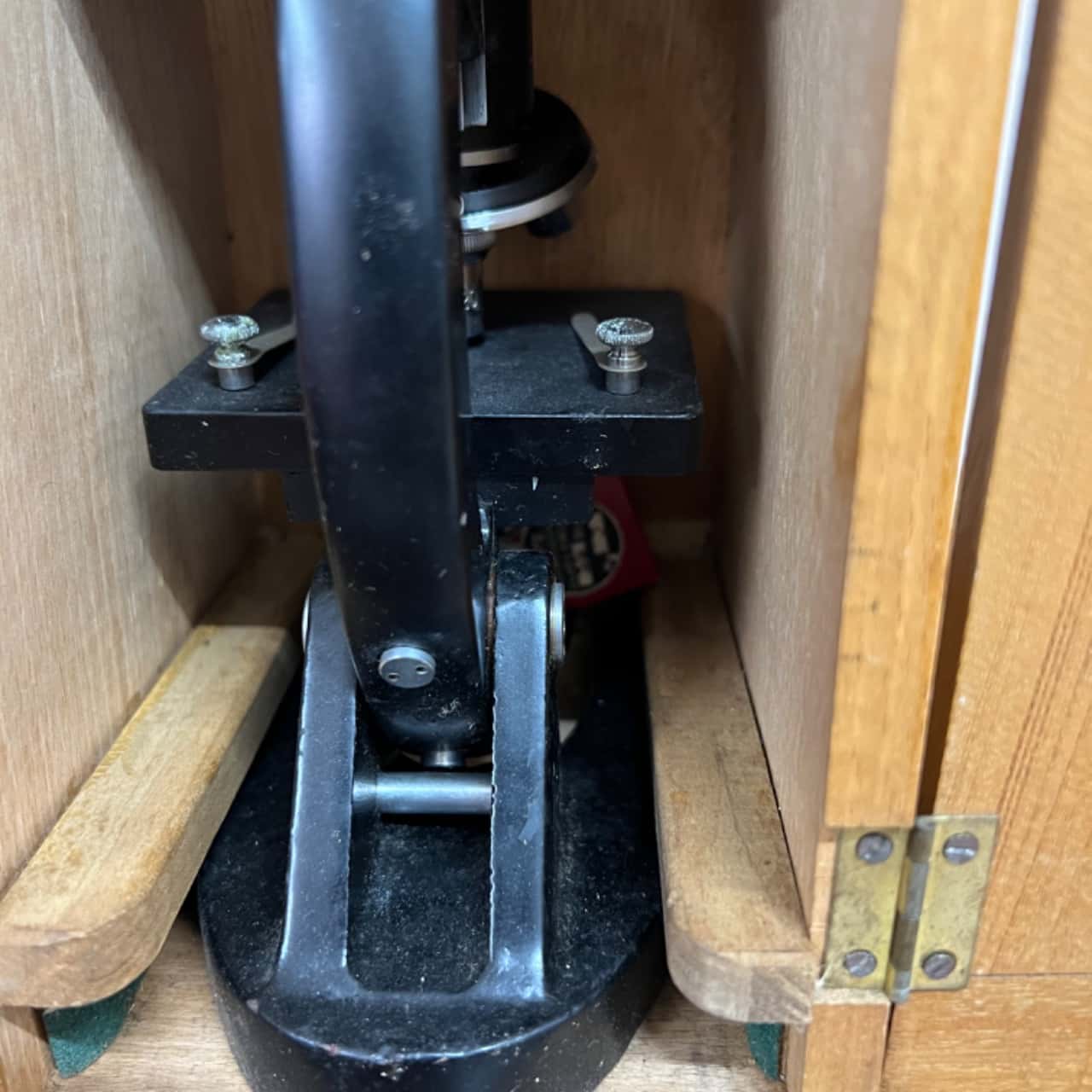 ASA Microscope asahi optical in timber box retro(s)