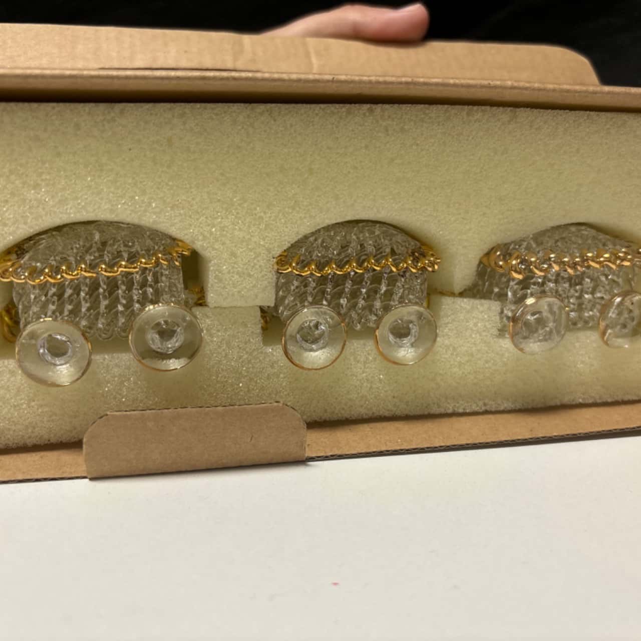 Spun glass Avon train set (s) - New Without Tags | Salvos Stores