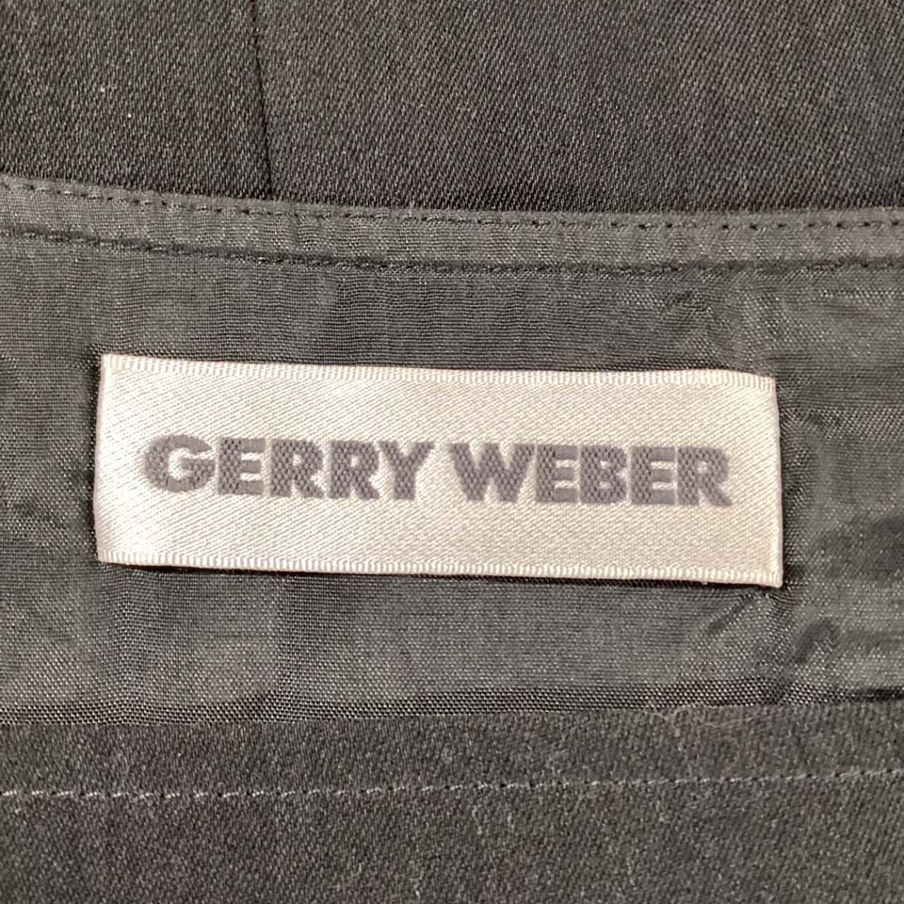 Gerry Weber Size 16 Midi Grey skirt - side zip and belt loops(s)