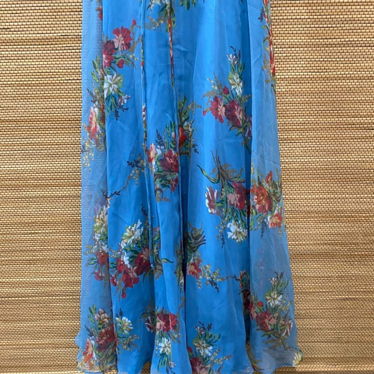 Vintage Silver Star Womens 70s style Size 14 Bridesmaid Dress / Floral ...