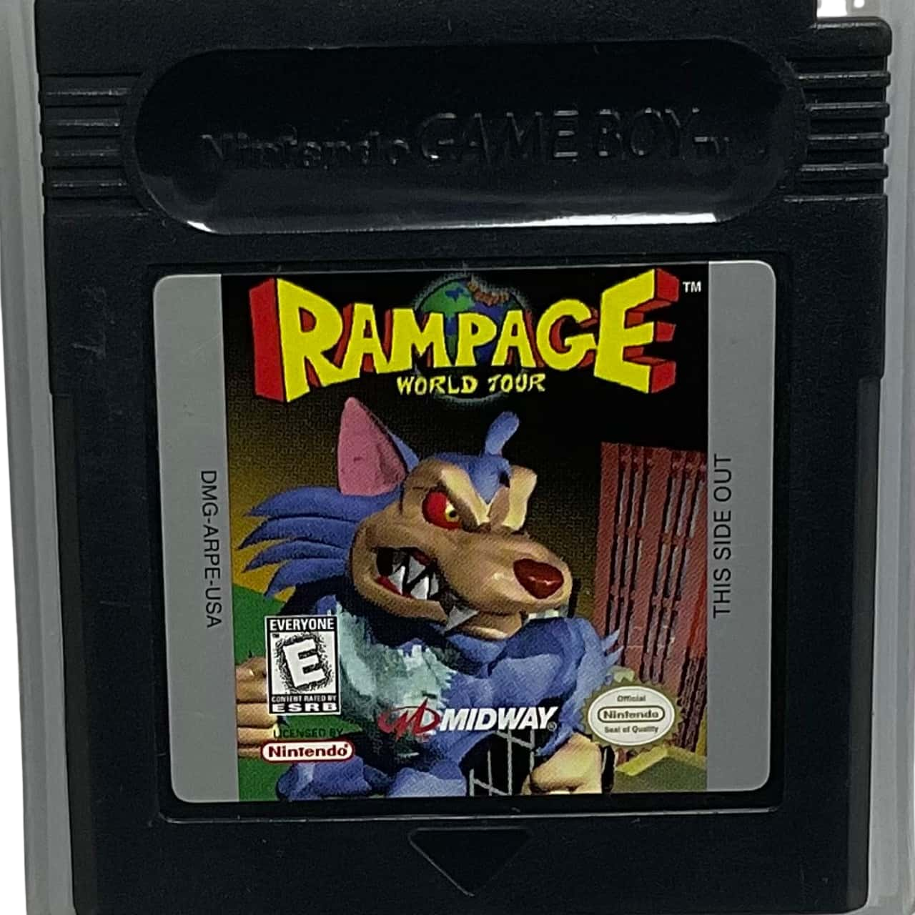Nintendo GameBoy Color Card Rampage World Tour