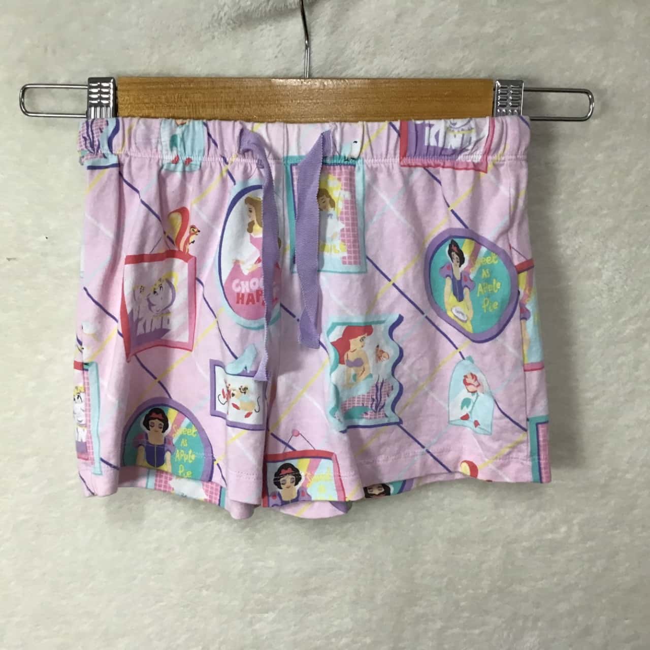 Peter Alexander Girls Size 3 Pink Disney Characters Shortie Pyjama Set(s)