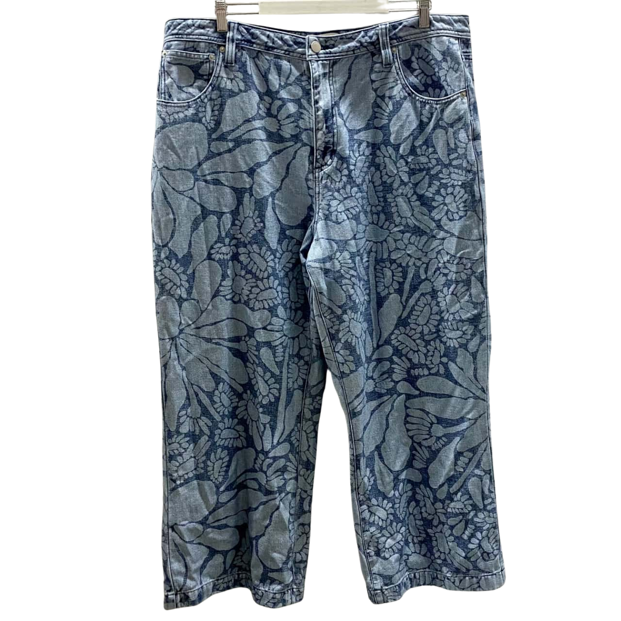 Gorman Size 20 Wide Leg Jeans Blue