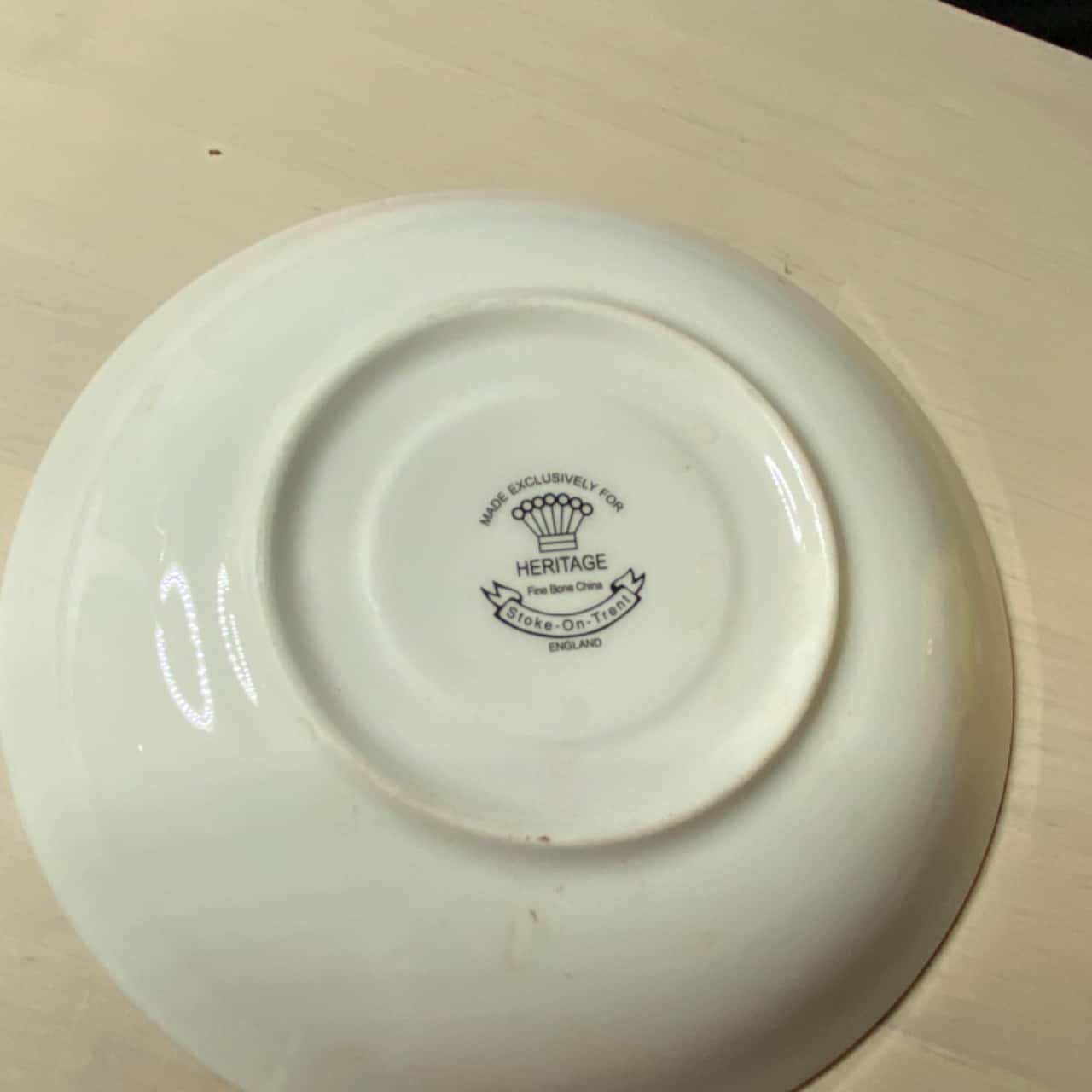 Stoke On Trent Bone China Cup & Saucer Set (s)