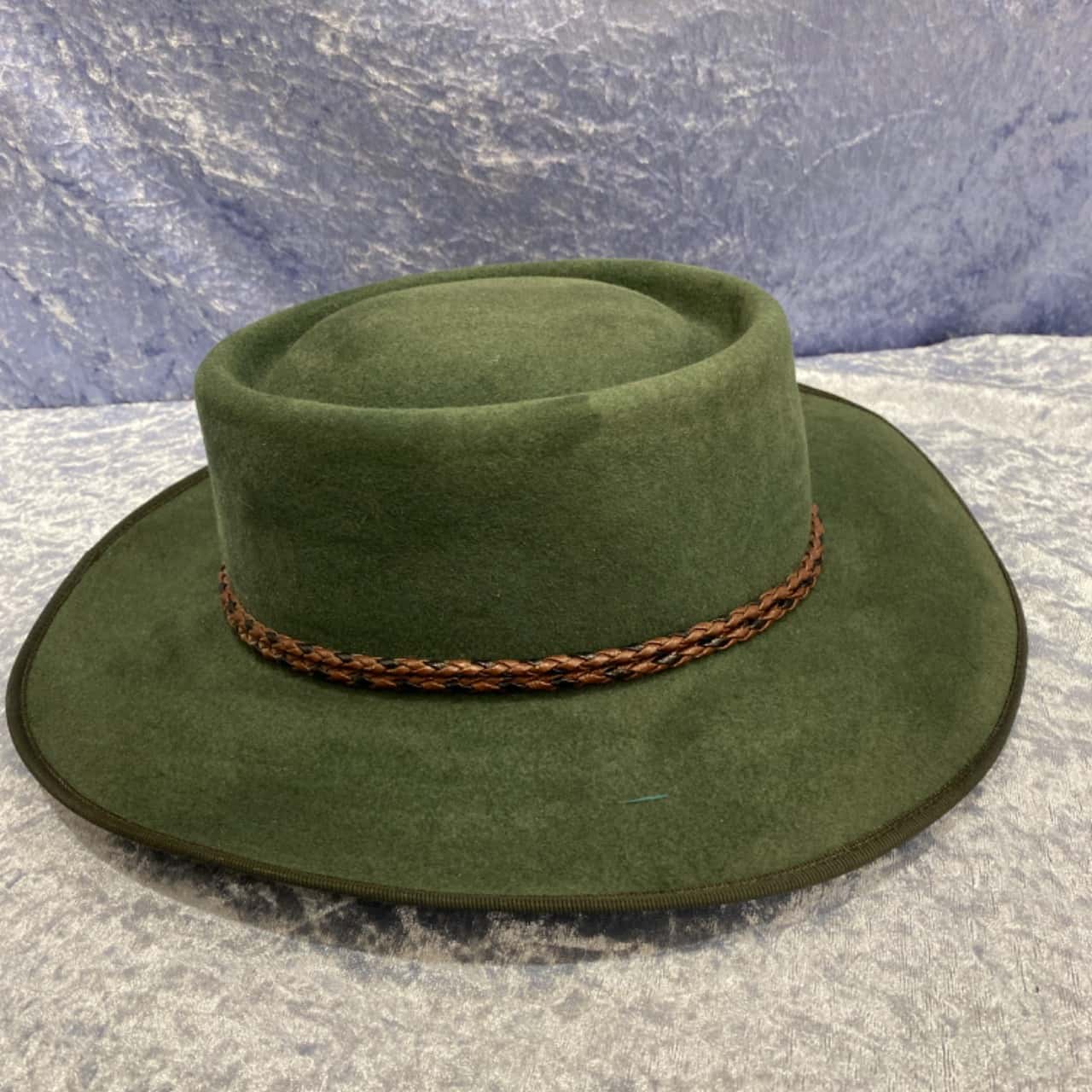 Statesman Mens Green Hat Size 55 (s)
