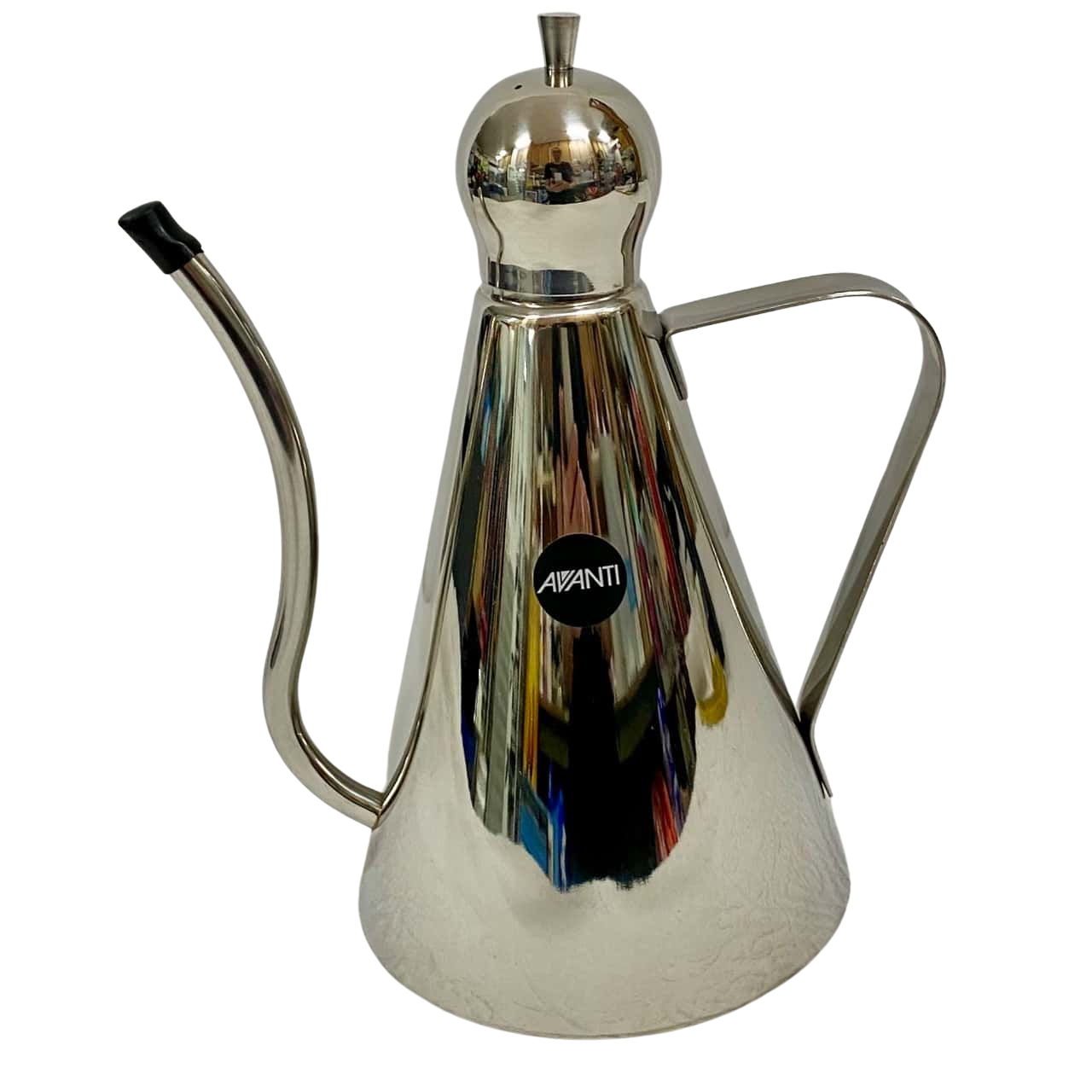 BNWOT Avanti Large Luxury Oil Can Polished Stainless Steel (s)