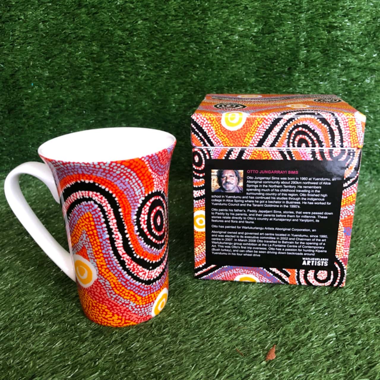 Alperstein Aboriginal Art Ruth Stewart Mug (New In Box)(s)