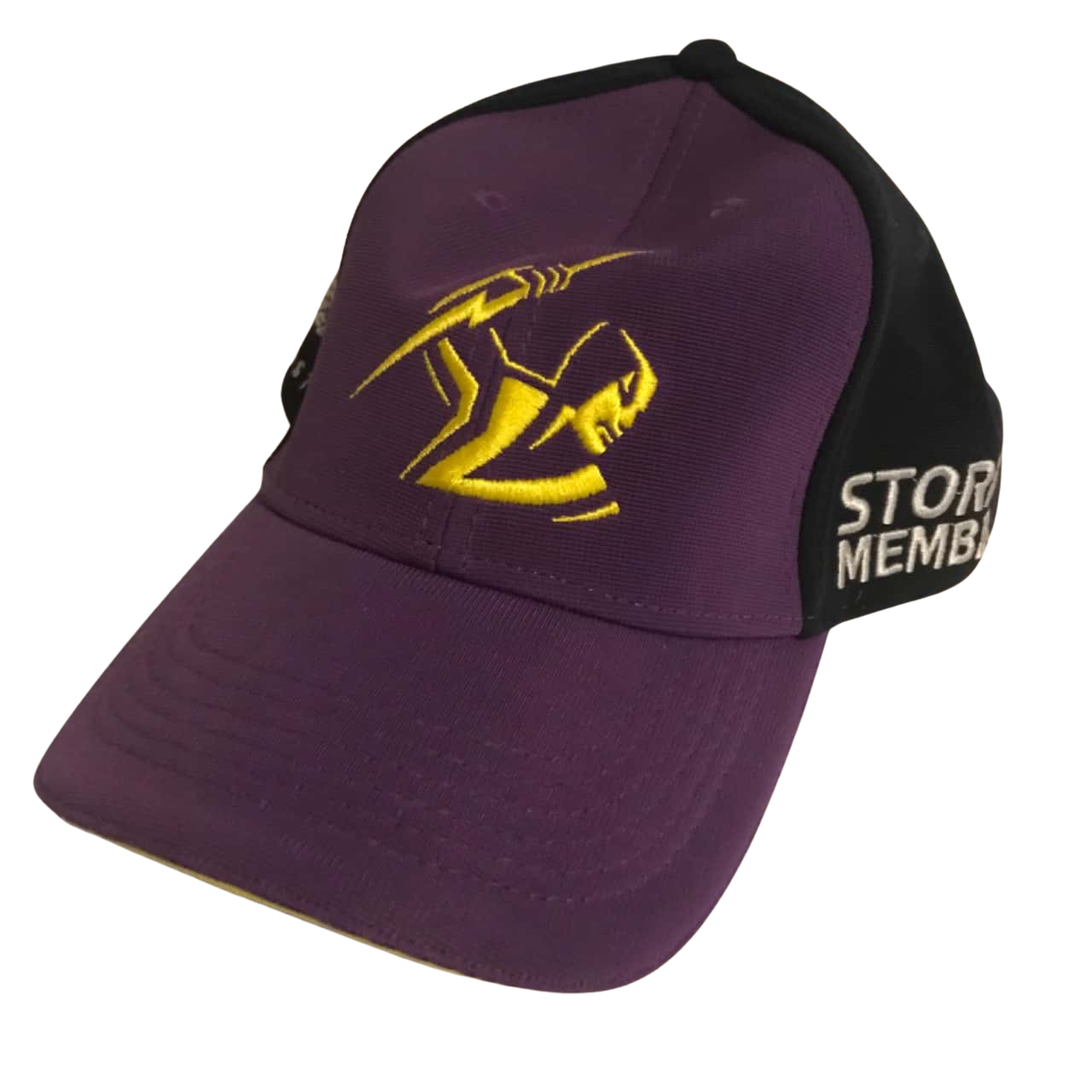 BNWT Melbourne Storm Member Cap Navy Blue / Purple