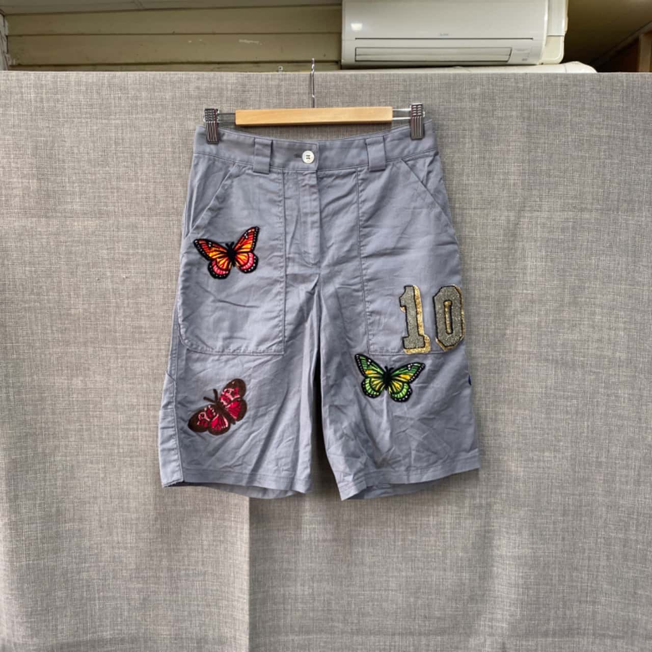 D&G Italy Womens Size 40 Shorts Grey (s)