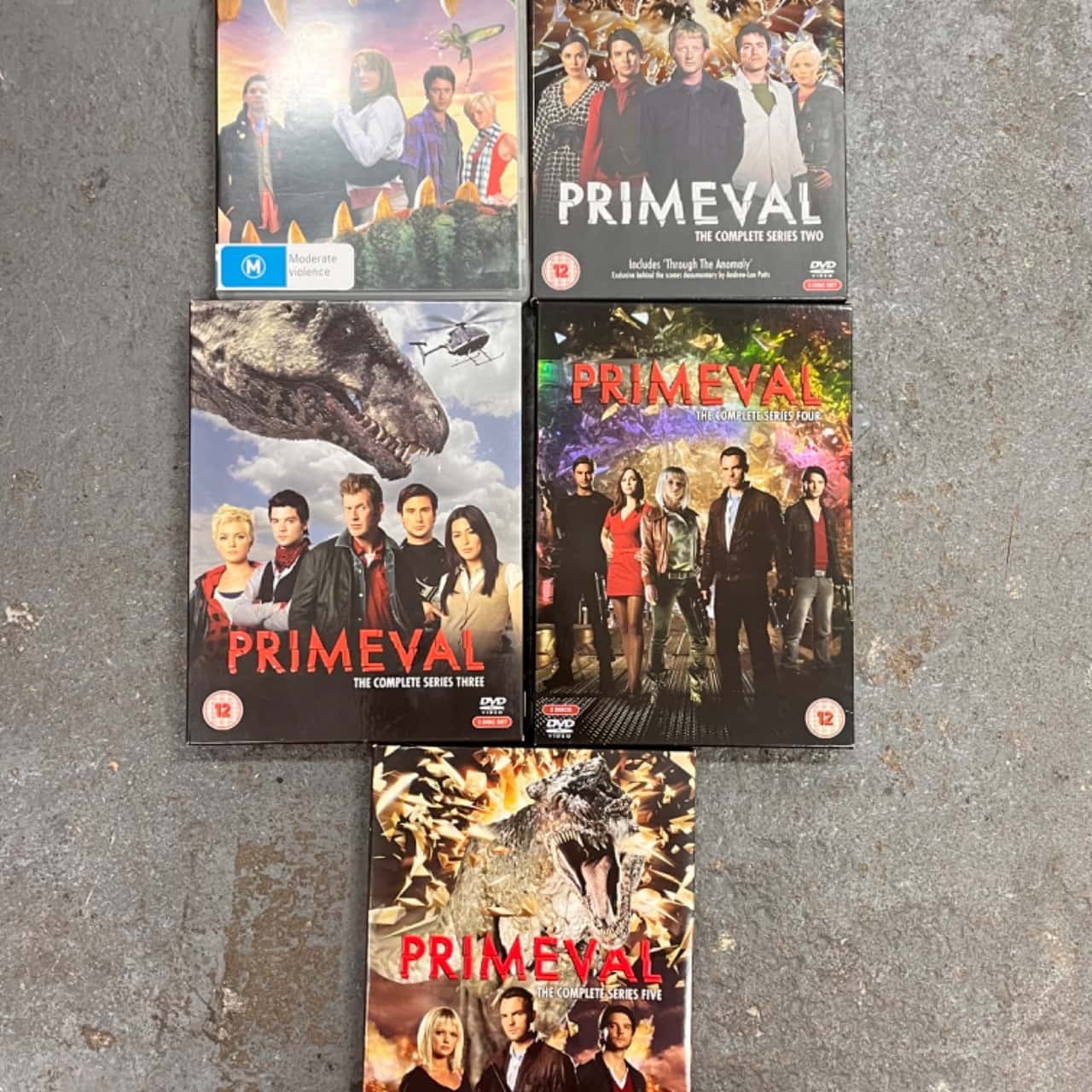 PRIMEVAL COMPLETE TV SERIES 1-5 SEASONS 1 2 3 4 5