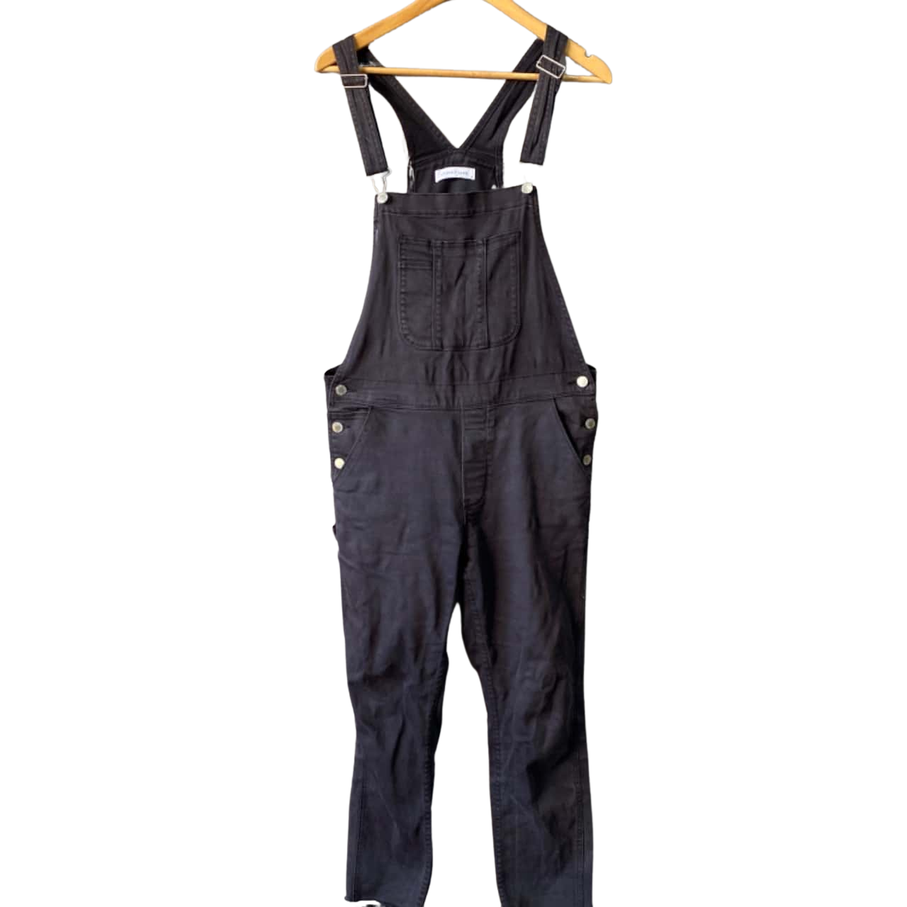 Assembly Label Womens Size 10 Overalls Black (s)