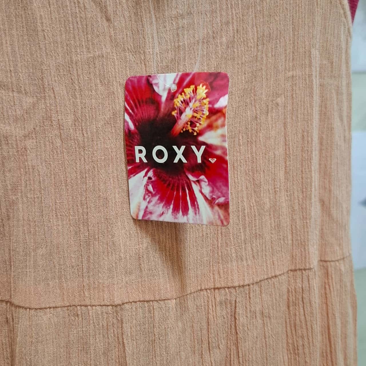 Roxy Womens Size M Casual Dress Coral