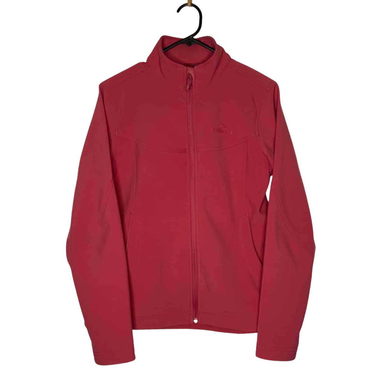 Kathmandu Womens Size 10 Softshell Front Zipper Jacket Pink (s)