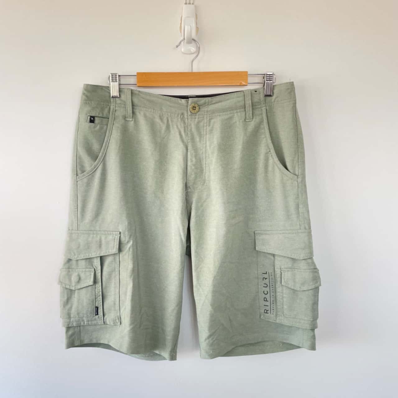 Rip Curl Green Boardwalk Walkshorts In Water On Land Size 32 (s) - New ...