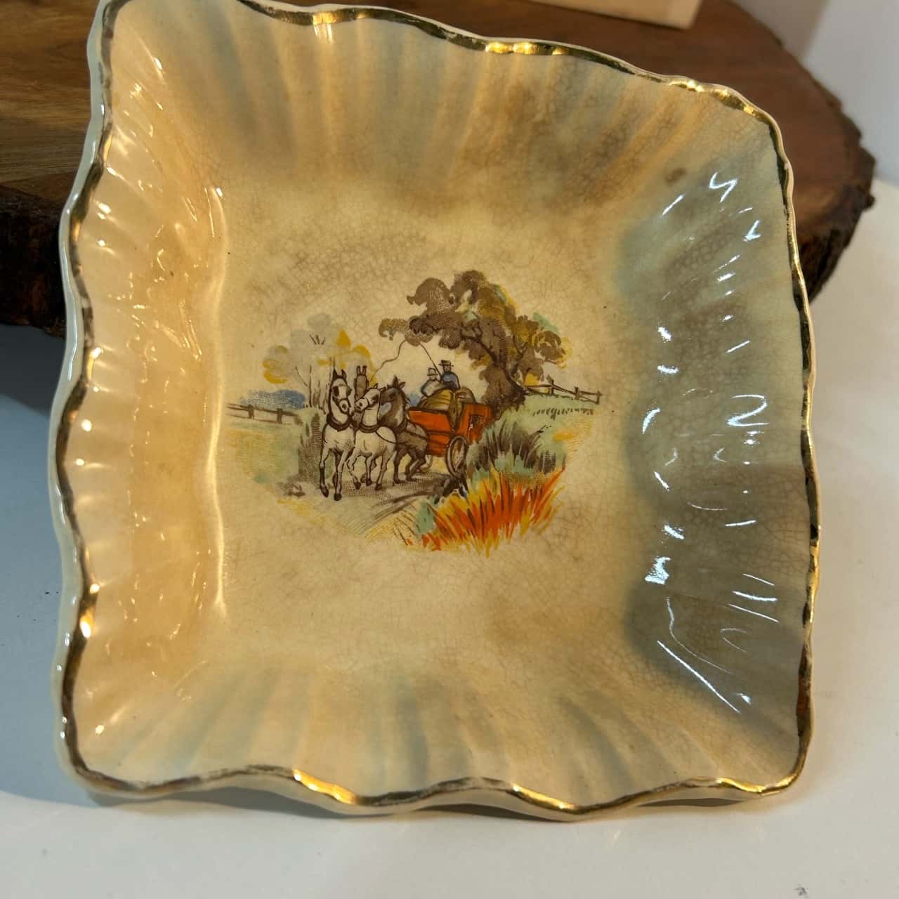 Vintage J & G Meakin Sunshine Dish