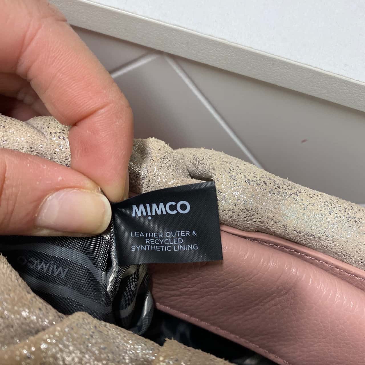 Mimco Women's Pale Pink Handbag (s)