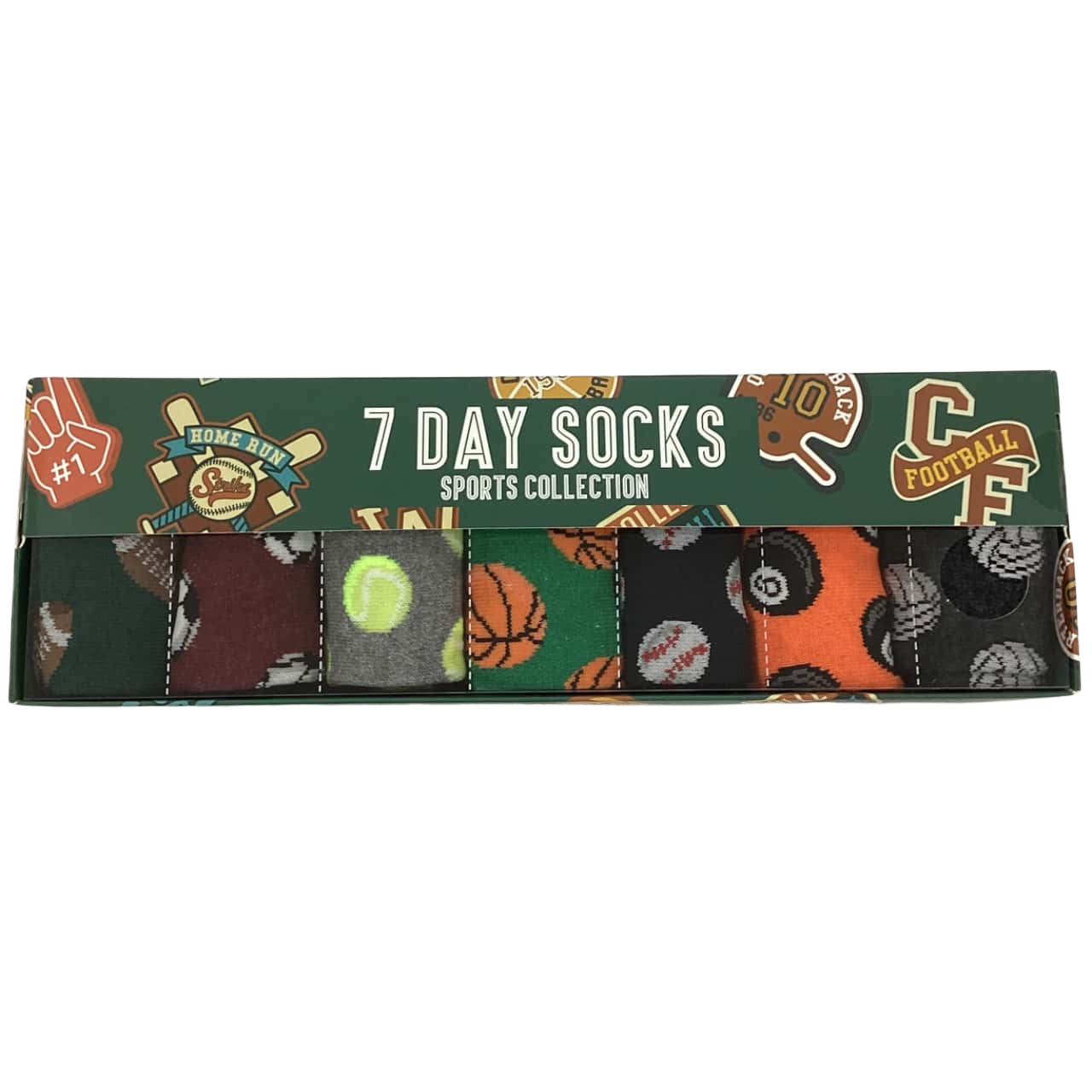 Mens 7 Day Socks - Sports Collection size 8-12 BNIB