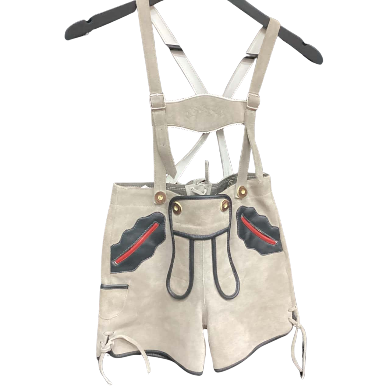 St. Peter’s Trachten Lederhosen Kids Size 128 Pants Grey