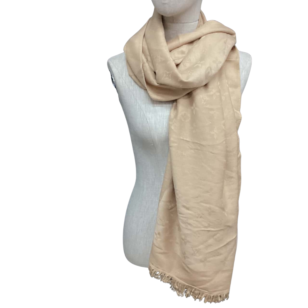 Beautiful Soft Wool Blend Scarf Size One Size Brown (s)