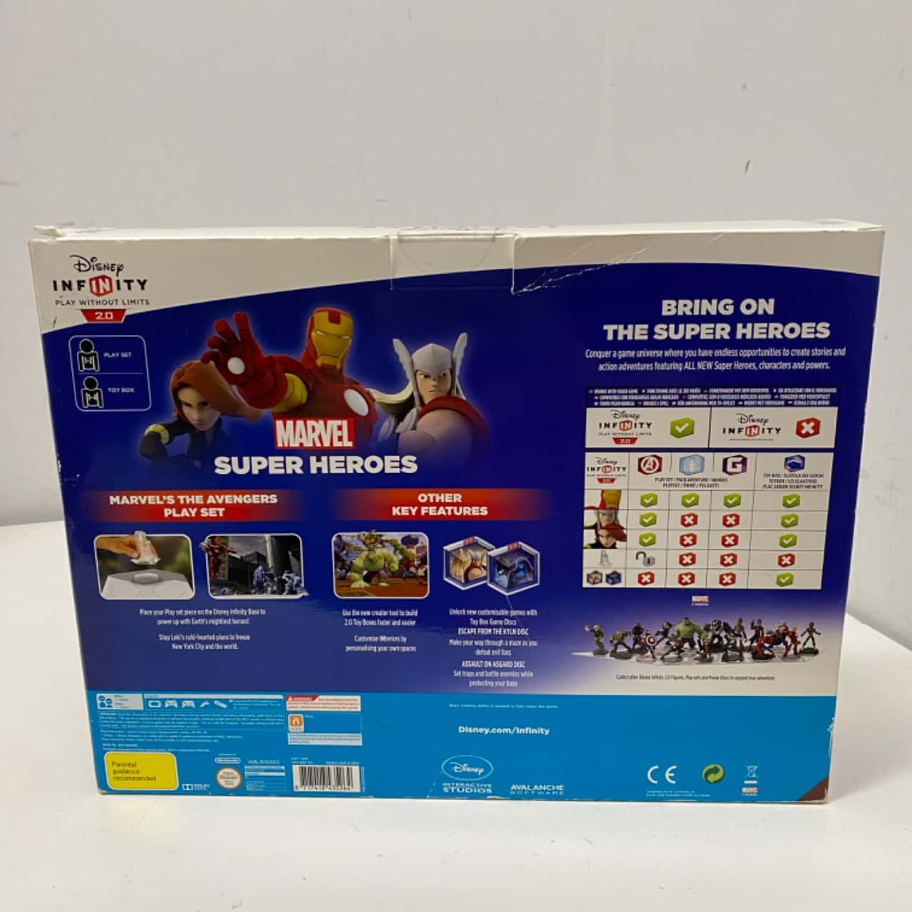 Disney Infinity Marvel Superheroes Starter Pack Wii U