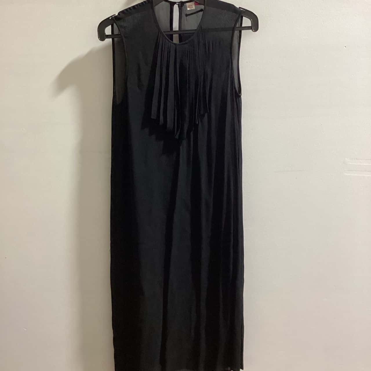 Table Eight Womens Size 8 Sheer Black Dress