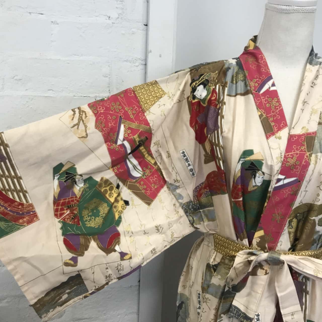 Japanese Cotton Kimono One Size (s)