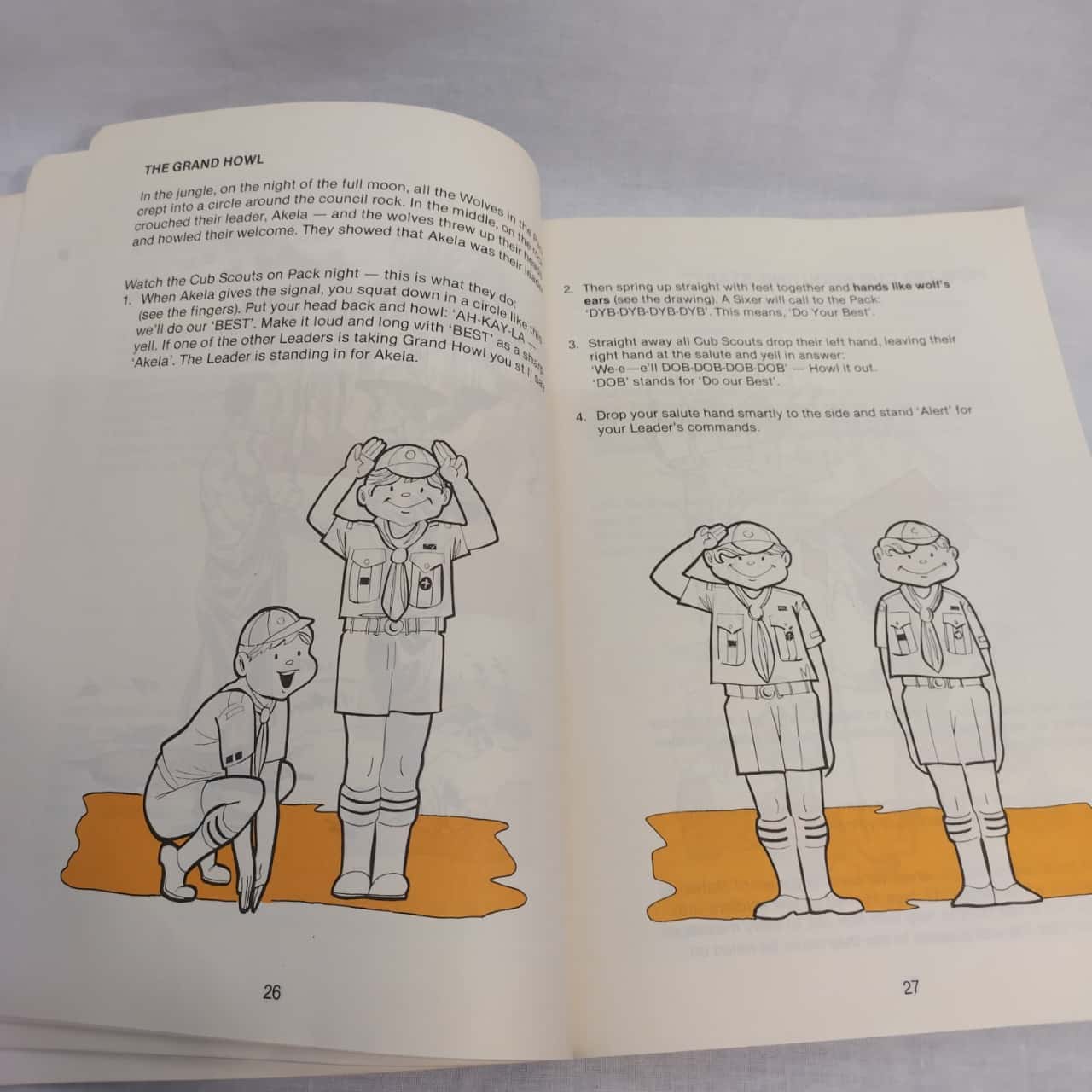 "Cub Scout Boomerang Trials" for Scouts Australia(s)