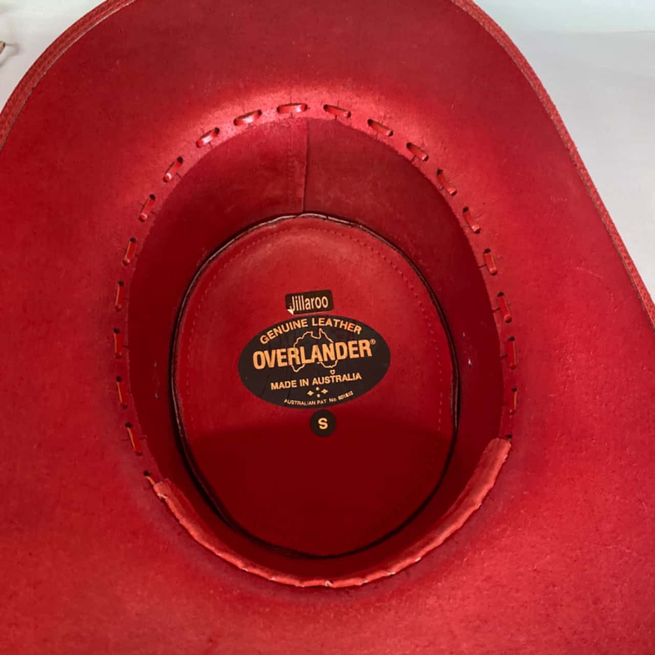 Overlander Unisex leather Hat Size small(s)