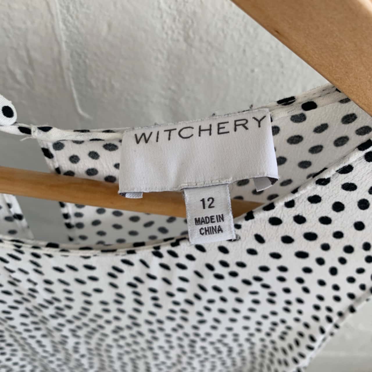 Witchery Size 12 Polka Dot Maxi Dress(s)
