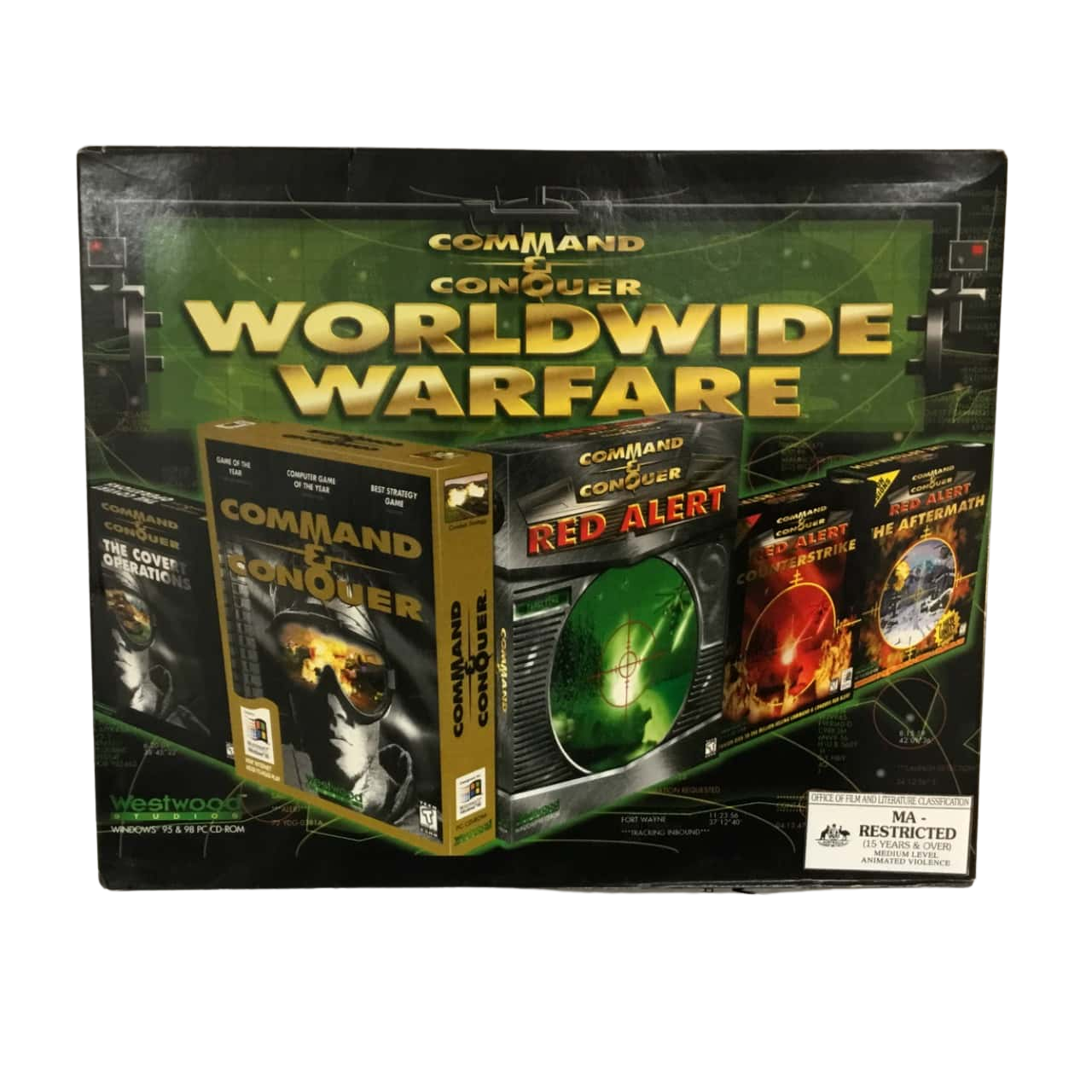 Command & Conquer Worldwide Warfare Discs