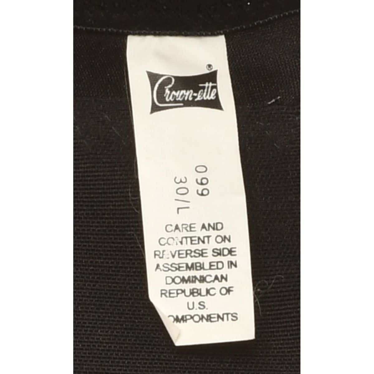 Crown-ette Women's Size L Waist Training Coreset Black (s)