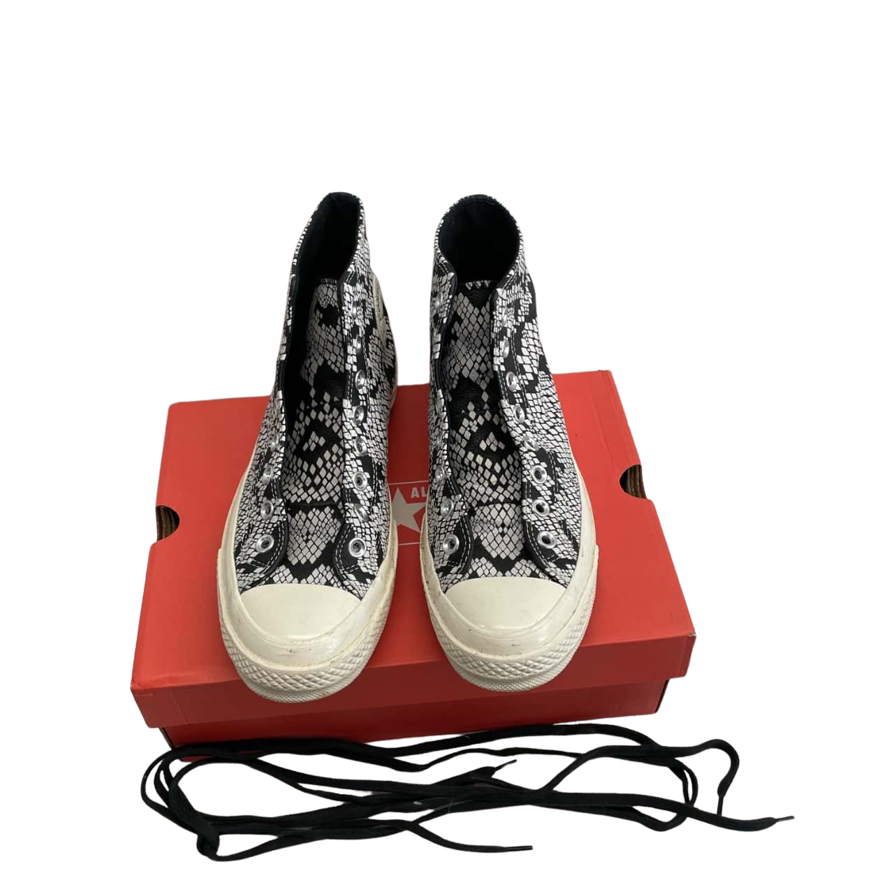 Converse Chuck Taylor Unisex Shoes Size UK 7 /US 9 Black / White (s)