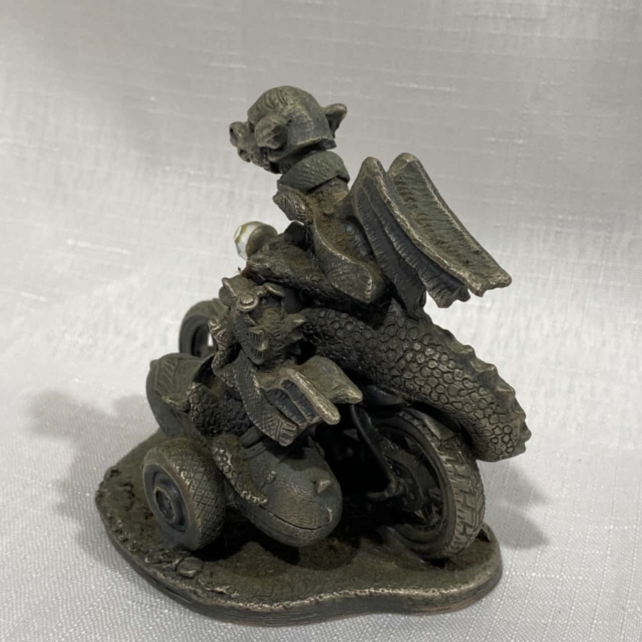 Roger Gibbons Pewter Dragons ‘ Go Faster Dad’