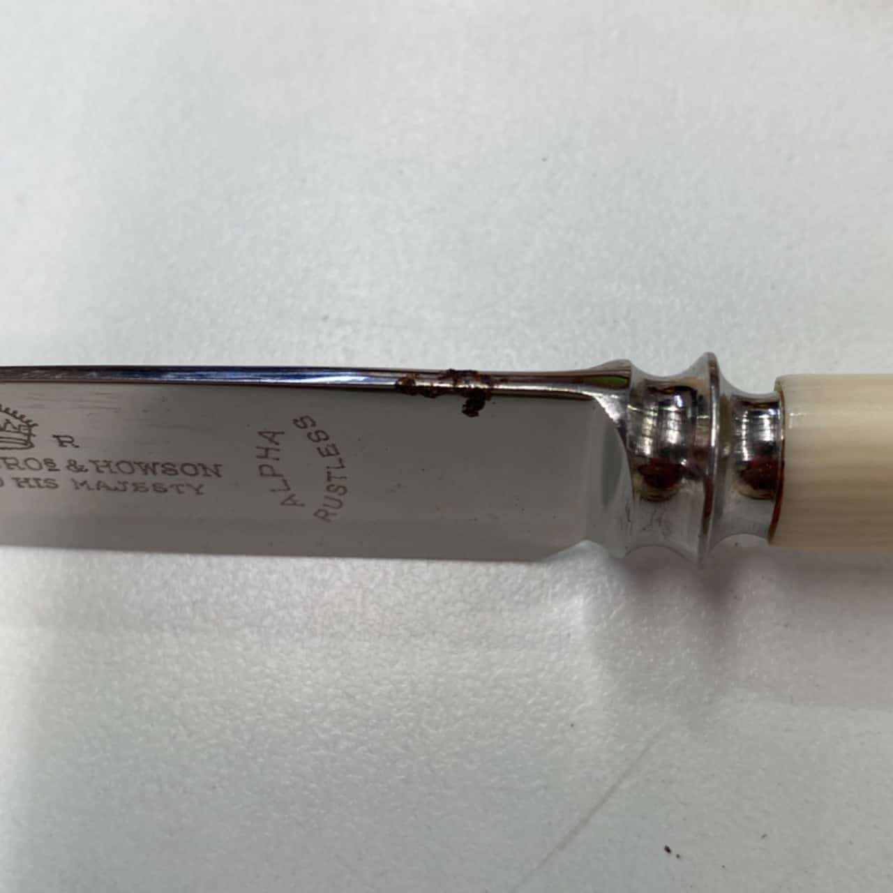 2 x Vintage Harrison Bros Howson Sheffield England Knives set (s)