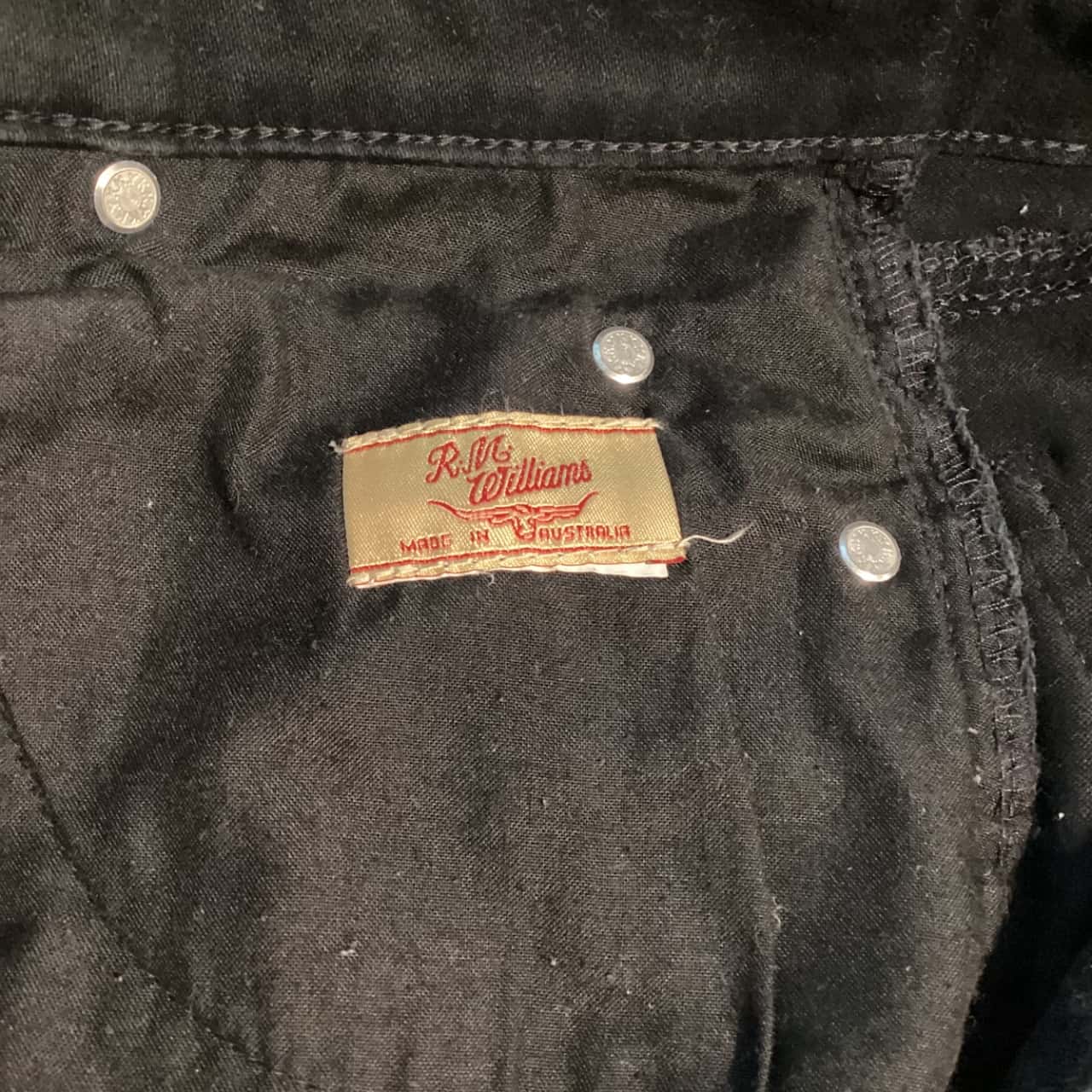 R.M.Williams pants Size 9 Black