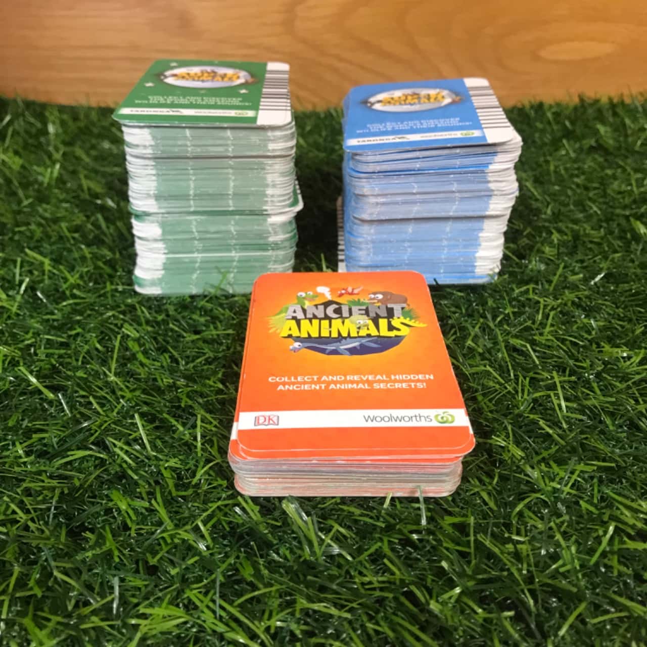 Bulk Lot of Woolworths Ancient & Super Animals Collectors Cards