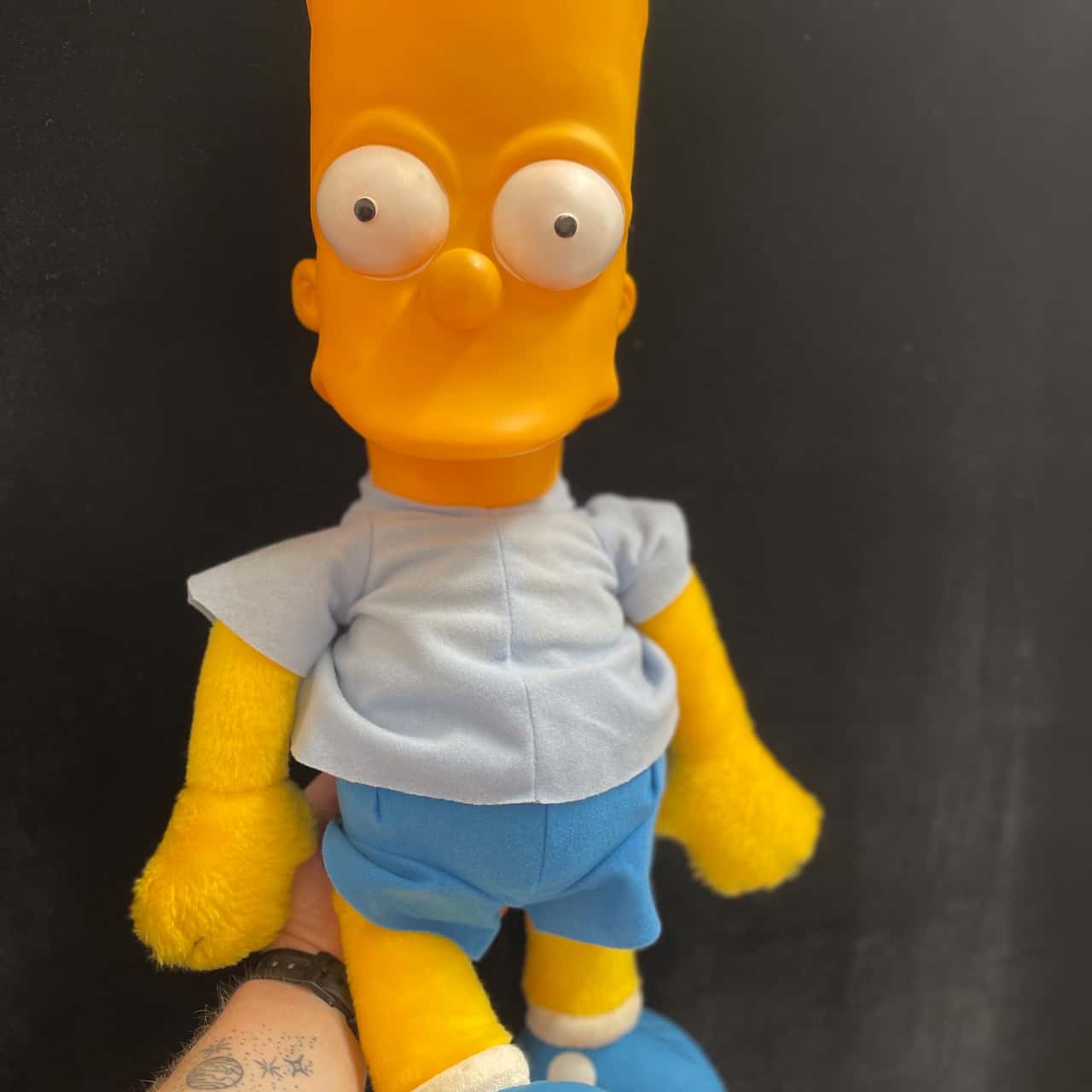 The Simpson's, Bart Simpson Plush 60cm **VINTAGE**