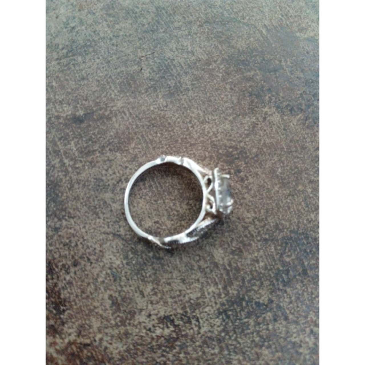 Very Sparkly Ring Stamped '925'(s)