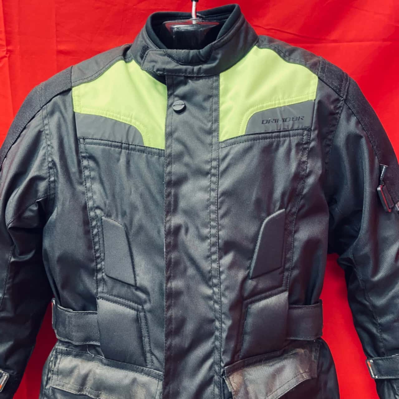 Dri Rider Kids Black / Yellow With Armour Riding Jacket(s)