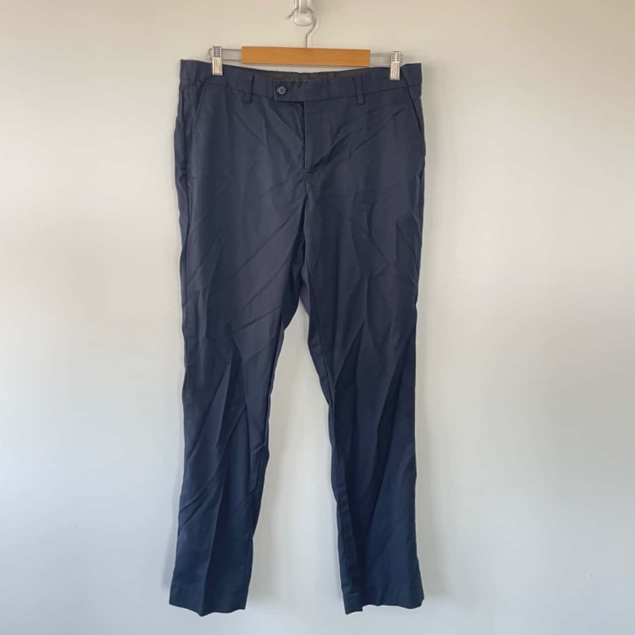 Connor Navy Blue Slim Fit Pants Size 34 (s)
