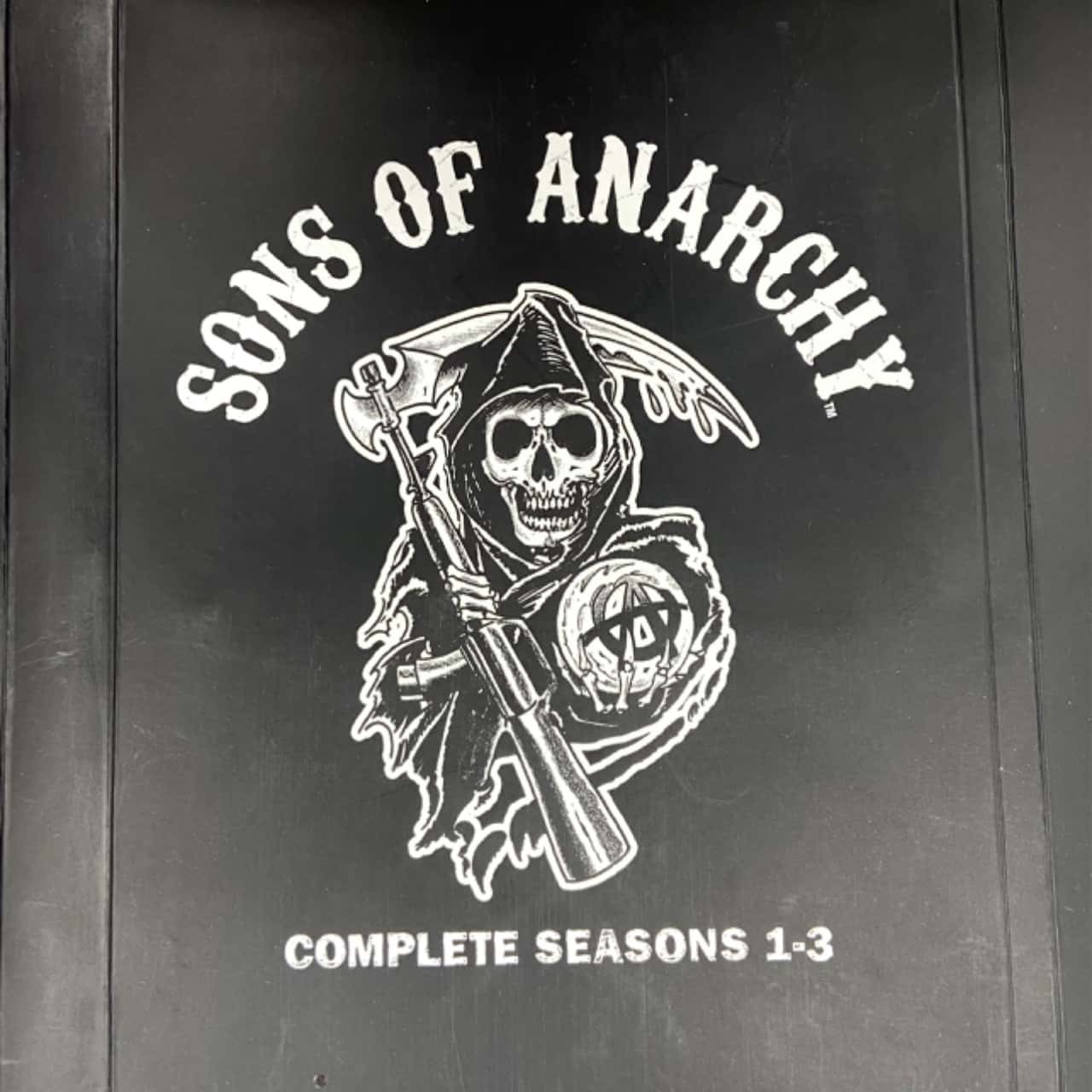 Sons Of Anarchy Complete Season 1-3 DVDs Metal Case Collectible